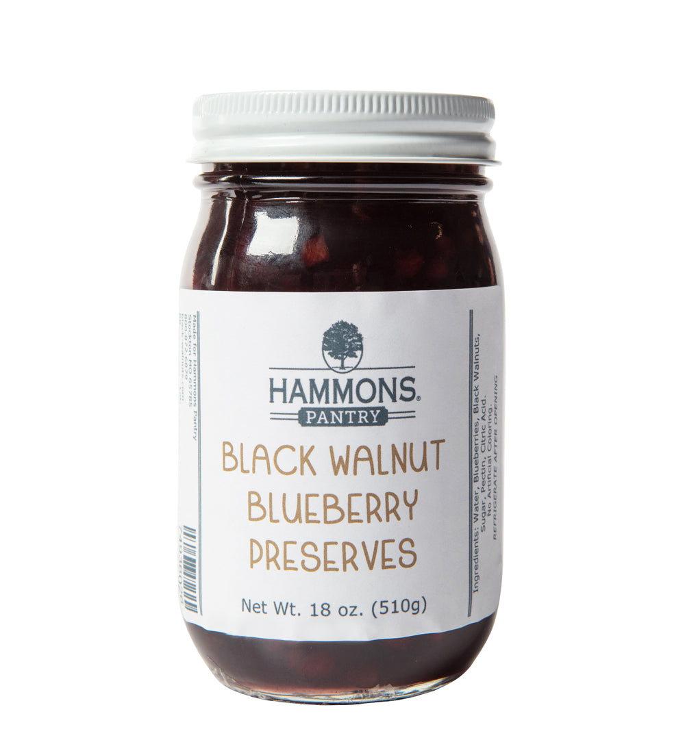 Black Walnut Blueberry Preserves – Hammons Pantry