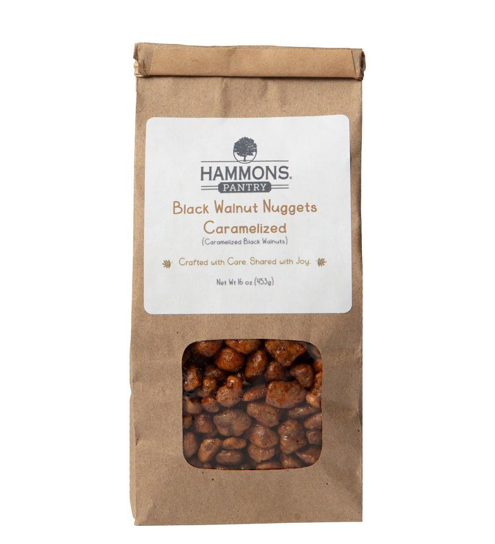 Caramelized Black Walnut Nuggets – Hammons Pantry