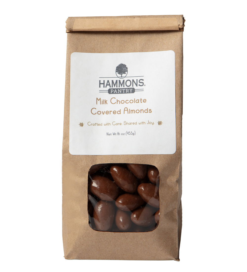 Milk Chocolate Covered Almonds – Hammons Pantry